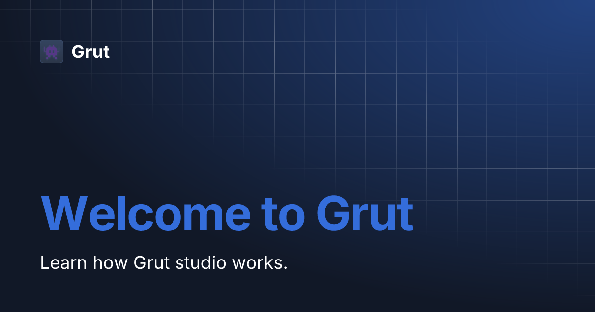 Welcome to Grut | Grut